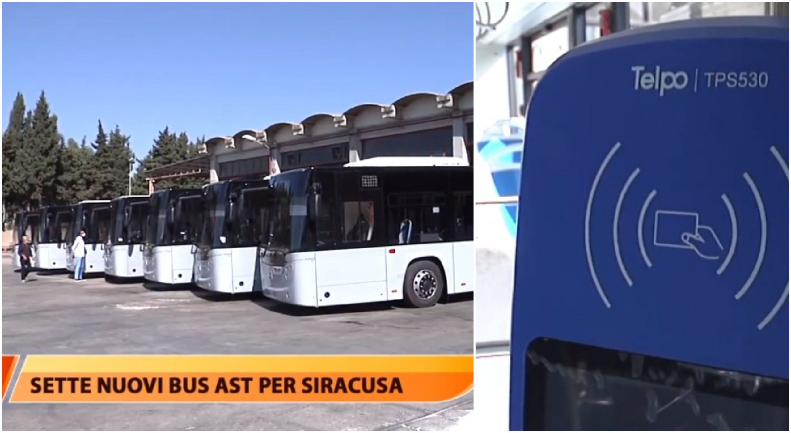 VIDEO. Trasporto urbano, si rinnova la flotta Ast: in servizio 7 nuovi ...