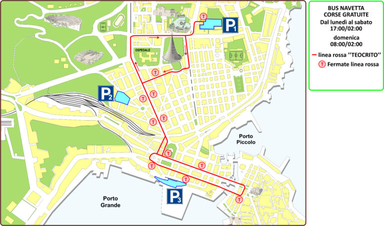 Siracusa. Bus navetta gratuiti da domenica in Ortigia: collegamenti da ...