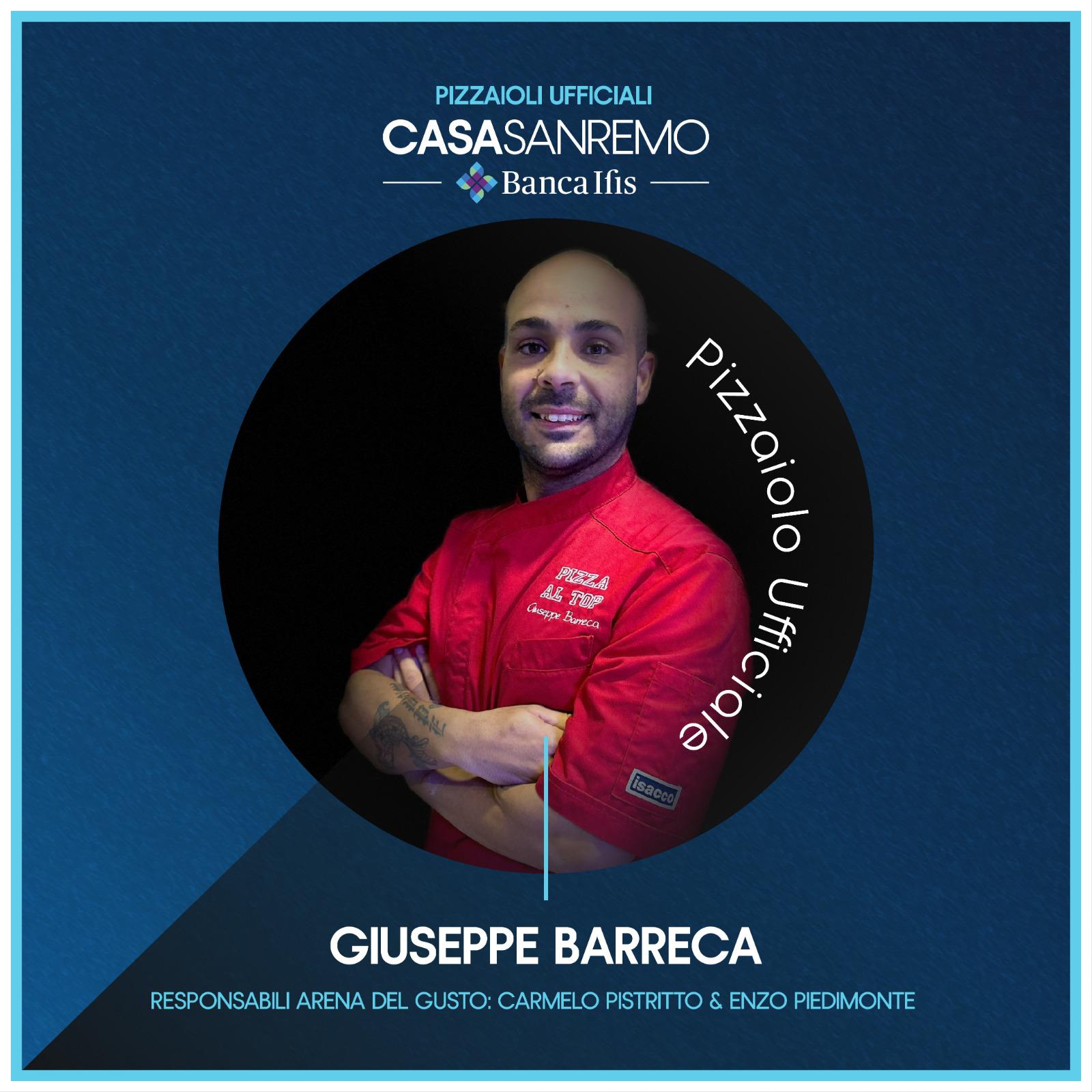 Un siracusano a Casa Sanremo: Giuseppe Barreca pizzaiolo ufficiale ...