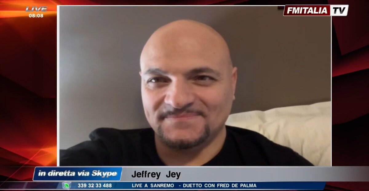 Sanremo, sul palco Jeffrey Jey porta Siracusa. L'intervista ...