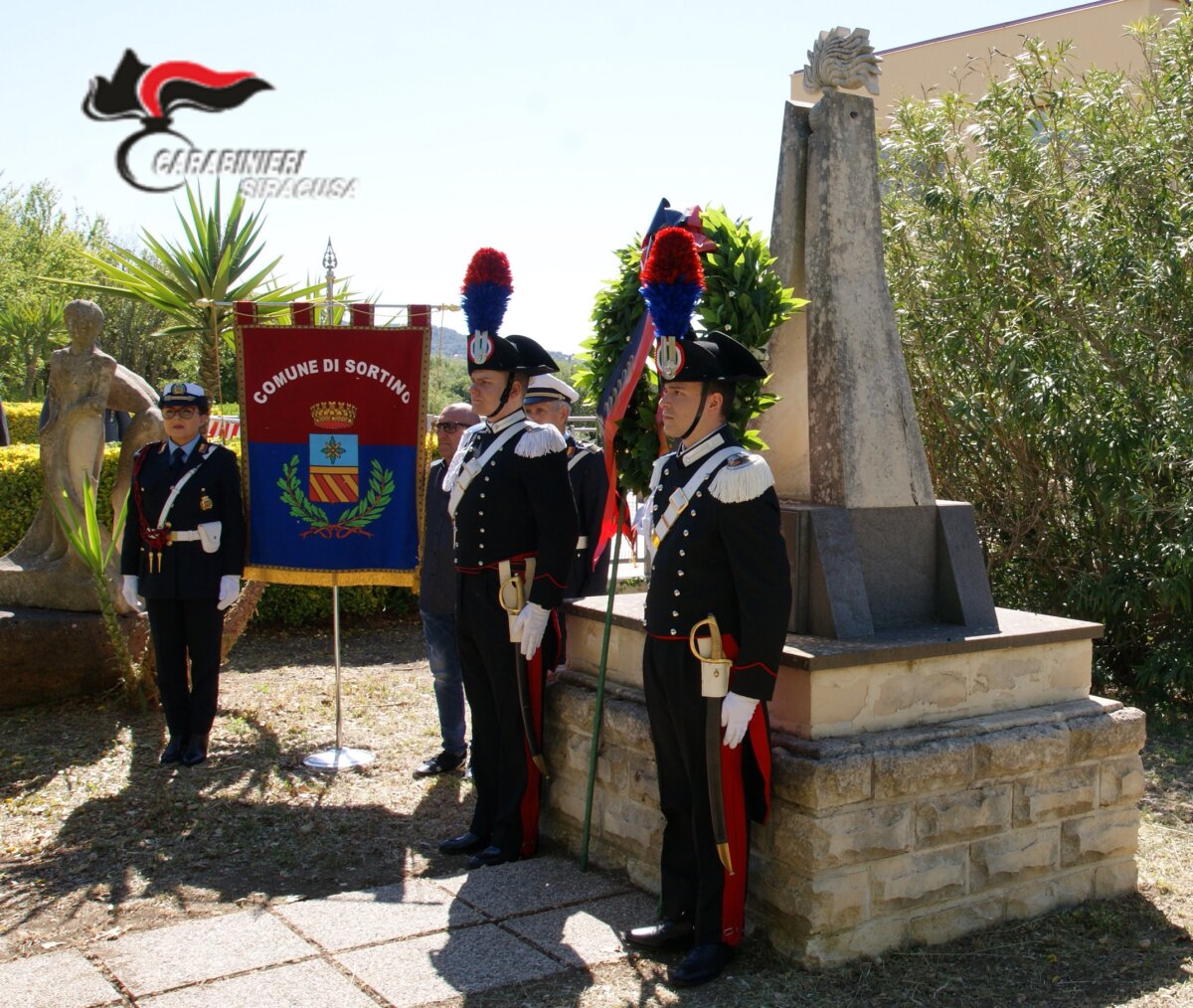 La tragedia di Sortino,cerimonia per ricordare i carabinieri morti in ...