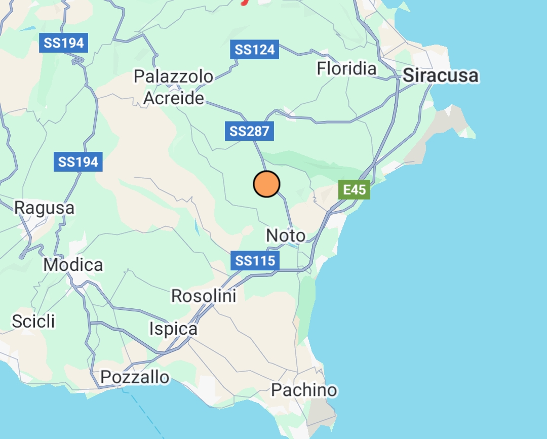 Lieve scossa di terremoto a 7km da Noto, magnitudo 3.3 - SiracusaOggi.it
